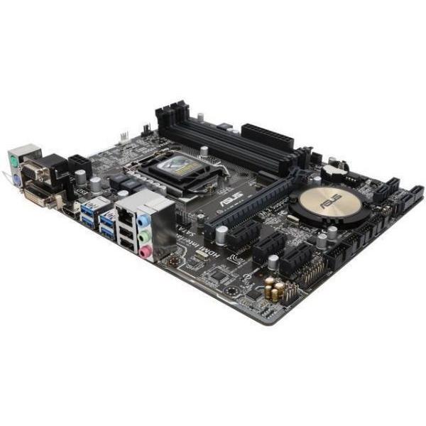 ASUS H97M-E LGA 1150 Intel H97M DDR3 HDMI SATA 6Gb/s USB 3.0 M.2 Micro ...