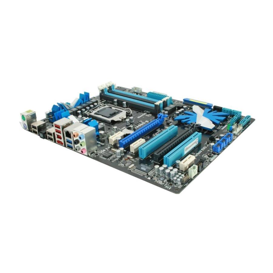 ASUS P7P55D-E LGA 1156 Intel P55 SATA 6Gb/s USB 3.0 ATX Motherboard ...