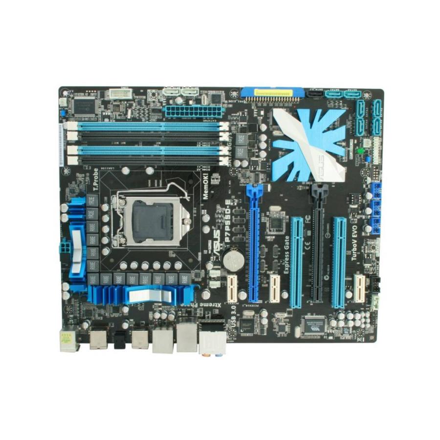 ASUS P7P55D-E LGA 1156 Intel P55 SATA 6Gb/s USB 3.0 ATX Motherboard ...