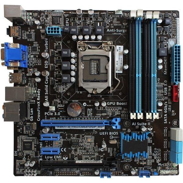 ASUS P8H77-M PRO/CM6870 Intel H77 LGA1155 SATA 6Gb/s CM6870 Desktop Motherboard : asus-p8h77-m ...