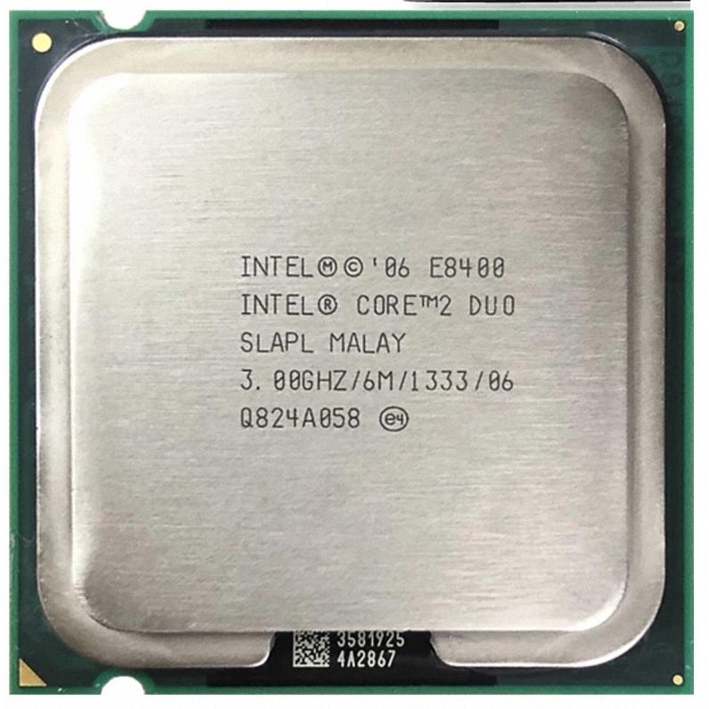 Intel Core 2 Duo E8400 SLAPL 2C 3GHz 6MB 65W LGA775 国内発 : パワーテクノロジーストア ...