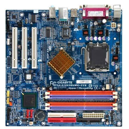 GIGABYTE GA-8I865GVMK-775 LGA 775 Intel 865GV Micro ATX Motherboard ...