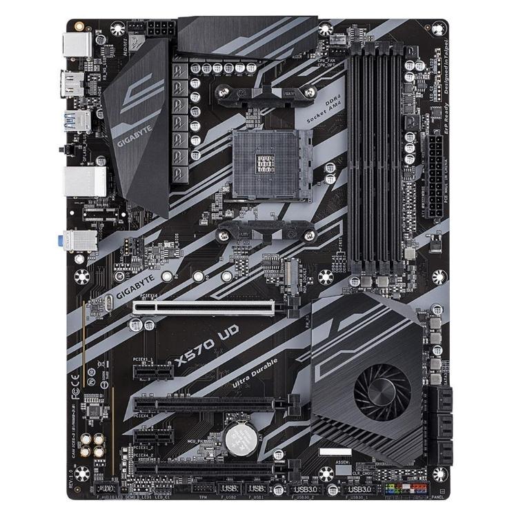 GIGABYTE X570 UD AM4 AMD X570 SATA 6Gb/s ATX AMD Motherboard : gigabyte ...