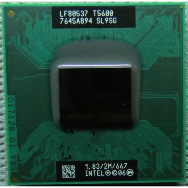 Intel Core 2 Duo T5600 SL9SG 2C 1.83GHz 2MB 34W Socket M : パワーテクノロジーストア ...