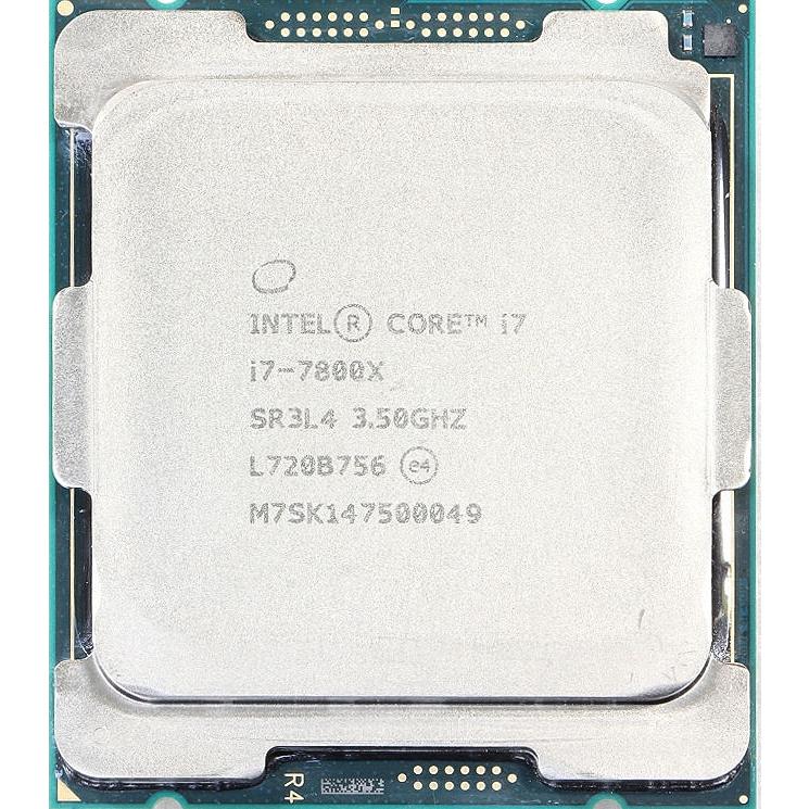 Intel Core i7-7800X SR3L4 6C 3.5GHz 8.25MB 140W LGA2066 BX80673I77800X ...