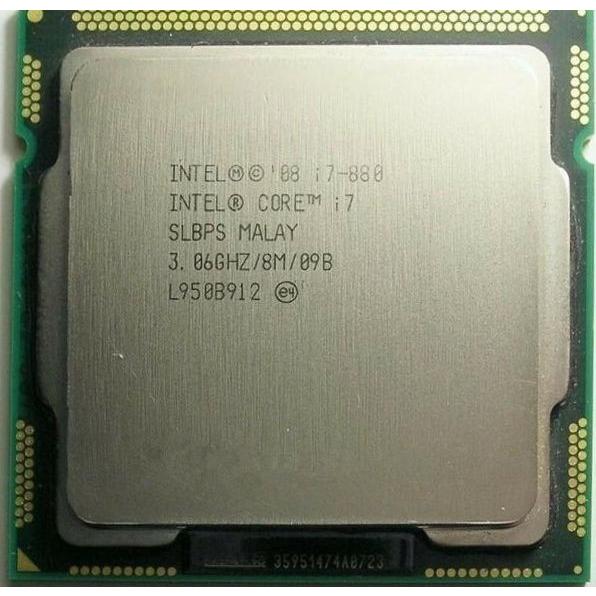 Intel Core i7-880 SLBPS 4C 3.06GHz 8MB 95W LGA1156 BV80605002505AG ...