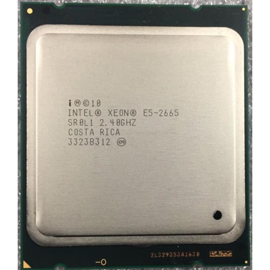 Intel Xeon E5-2665 SR0L1 8C 2.4GHz 20MB 115W LGA2011 DDR3-1600 : パワー ...
