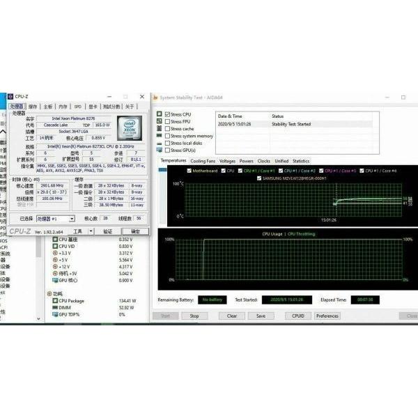 Intel Xeon Platinum 8273CL SRF81 28C 2.2GHz LGA3647 165W Same as Platinum 8276L : intel-xeon ...