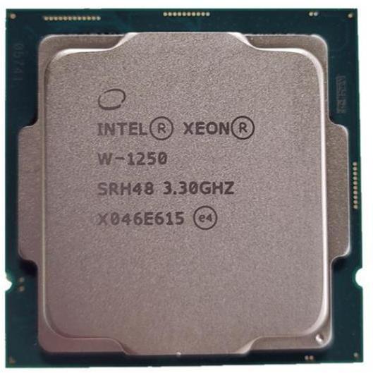 Intel Xeon W-1250 SRH48 6 Core 3.30GHz 12MB L3 Cache Socket FCLGA1200 ...