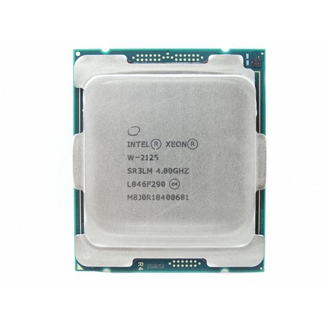 Intel Xeon W-2125 SR3LM 4C 4GHz 4.5GHz 8.25MB 120W LGA2066 DDR4-2666 ...
