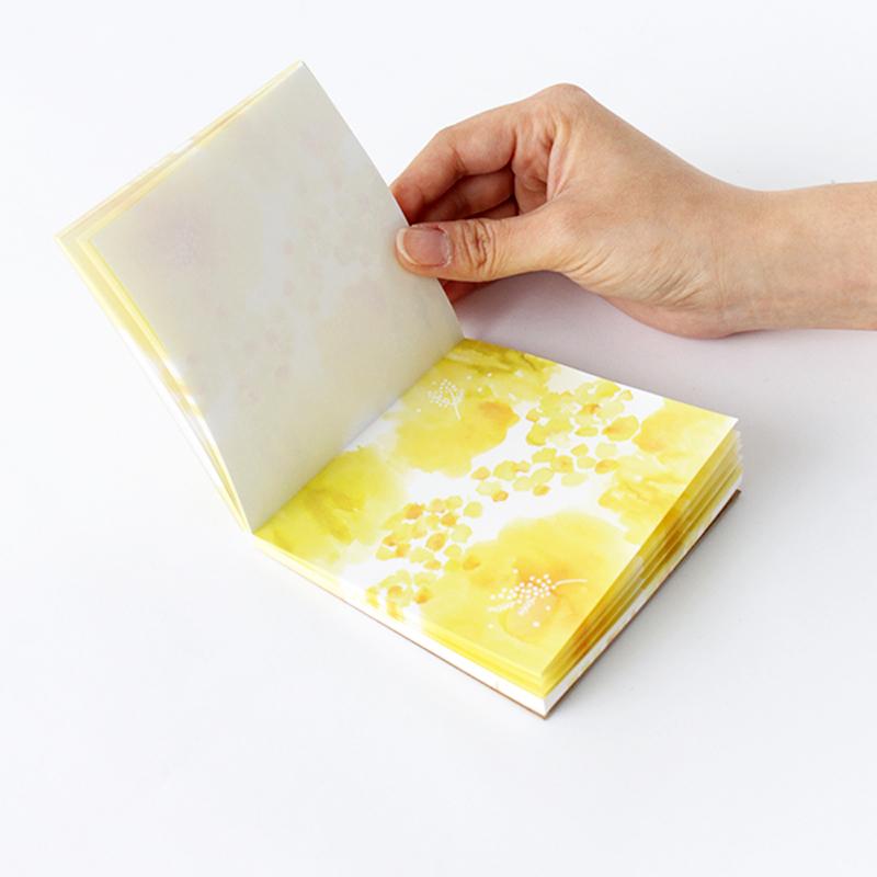 メモ ましかくメモパッド ミモザ CL-003 いろを楽しむ 送料180円〜 Green Flash : ぷちぷれ-NUNA-Yahoo!店 - 通販 - Yahoo!ショッピング