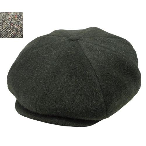 KANGOL（カンゴール） KANGOL Tweed Ripley ツイードリプレイ Hunter Mix Black Marl イタリア製 ...