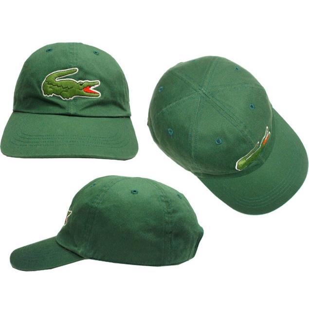 LACOSTE ラコステ 6方キャップ L3935 グリーン 紺 グレー オフホワイト 黒 メンズ レディース : PRAST - 通販 ...