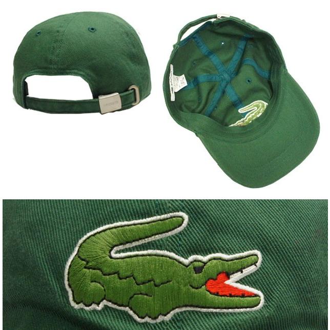LACOSTE ラコステ 6方キャップ L3935 グリーン 紺 グレー オフホワイト 黒 メンズ レディース : PRAST - 通販 ...