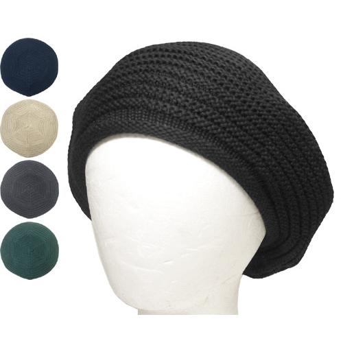 RACAL Racal ラカル RL-22-1237 Chobo Knit Beret チョボ付き ニット ベレー BLACK NAVY BEIGE GRAY D.GREEN メンズ ...