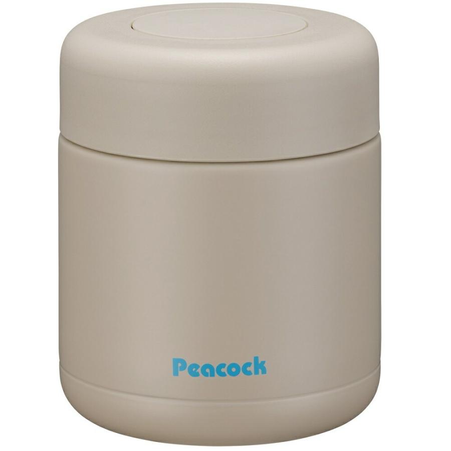 ピーコック魔法瓶工業 ステンレスフードジャー スープジャー 300ml サンドベージュ 4971860033827 LKD-30 コンパクト ...