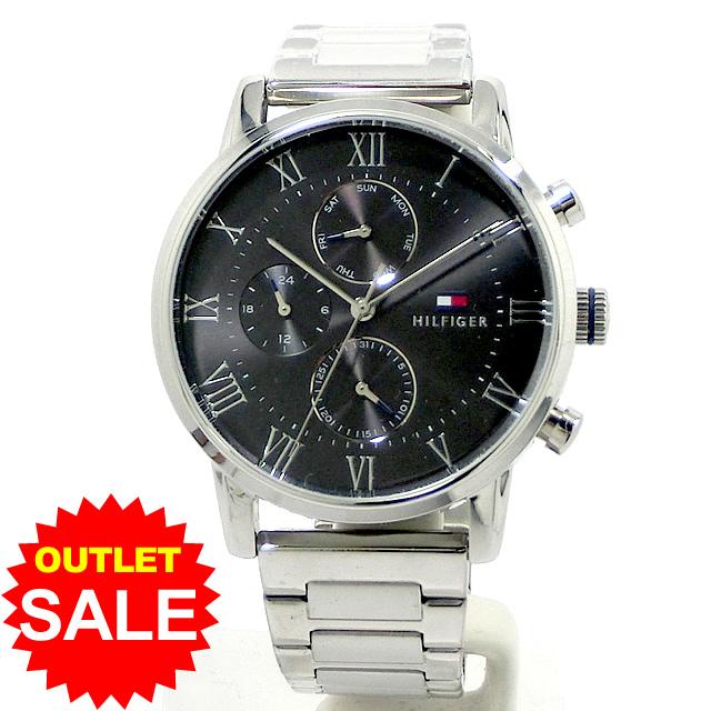 TOMMY HILFIGER トミー ヒルフィガー HILFIGAR メンズ 腕時計 マルチファンクション 1791397 ステンレスベルト ...