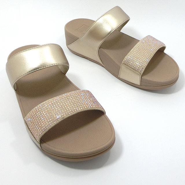 フィットフロップ サンダル レディース サイズ（US6/23cm）fit flop FITFLOP LULU CRYSTAL EC4-A94 ...