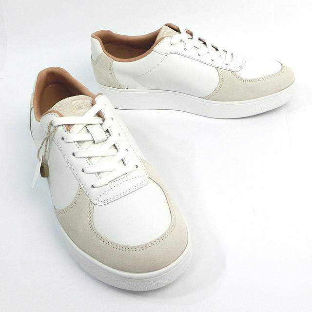 FitFlop フィットフロップ レディース スニーカー レザーシューズ 靴 fit flop FITFLOP RALLY LEATHER/SUEDE PANEL SNEAKERS FQ1 ...