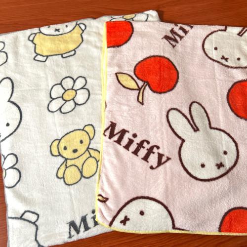 マリモクラフト MIFFY/ミッフィー クイックドライフェイスタオル／ギンガムシリーズ DBM-2332-3 / レッド グレー : ぷりきゅー - 通販 - Yahoo!ショッピング