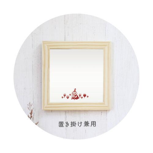 T'S FACTORY 送料無料 ムーミン スクエアウッドミラー MO-553756 /ニョロニョロ リトルミイ/ : ぷりきゅー - 通販 ...