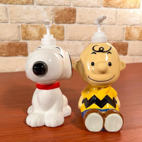 ピーナッツ/スヌーピー ソープディスペンサー SPPS-076-7 /スヌーピー チャーリー・ブラウン 入れ替え用ボトル プッシュ 再利用可 液体ソープ :spps-076-7:ぷりきゅー ...