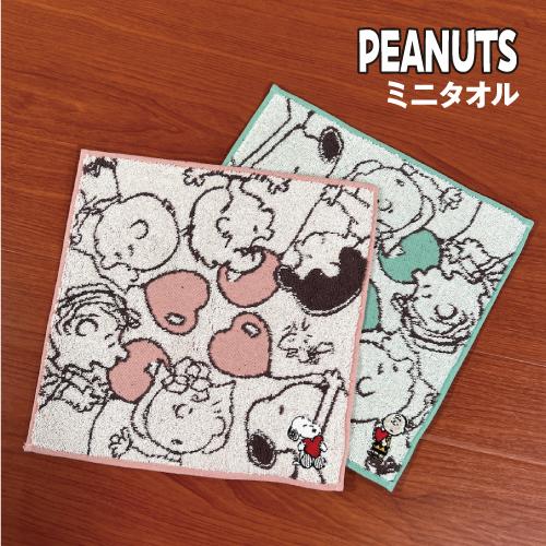 マリモクラフト ピーナッツ/スヌーピー ミニタオル バルーンハート SPT-263-4 /スヌーピー／ピンク チャーリー／グリーン : ぷりきゅー - 通販 - Yahoo!ショッピング