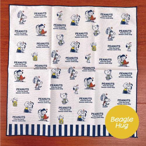 マリモクラフト ピーナッツ/スヌーピー ランチクロス SPZ-3051-6 / HAPPY HEY Beagle Hug Hi Snoopy NAKAYOSHI せいれつ : ぷりきゅー ...