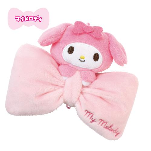 T'S FACTORY サンリオ リボンぬいぐるみマスコットキーホルダー SR-554175 /ポムポムプリン クロミ シナモロール ポチ ...