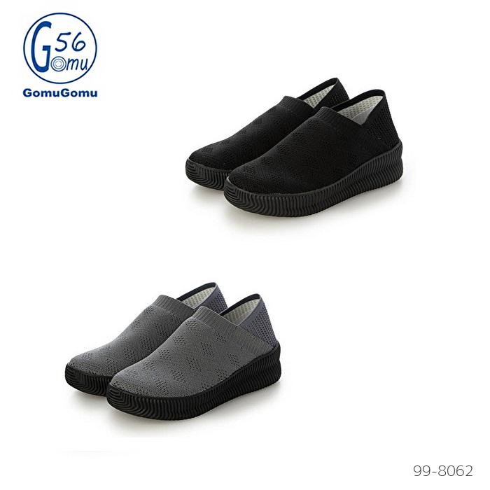 ゴムゴム Gomu56 軽量 2WAY 厚底 ニットスニーカー スリッポン スニーカー GOMGOM レディース カジュアルシューズ 8062 99-8062 靴 正規品 : シューズショップ ...