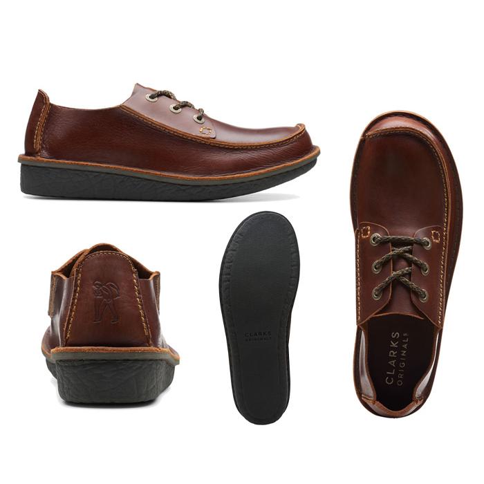Clarks クラークス メンズ 220J 本革 レースアップ カジュアル レザー TREK VELDT トレック ヴェルト 正規品 ...