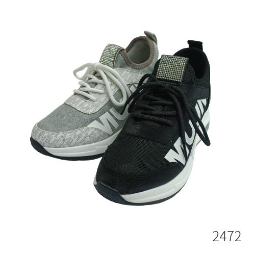 MUUM ムーム 2472 レディース エアソールスニーカー ロゴ スポーティー スニーカー シューズ 靴 : シューズショップ冨士屋 - 通販 - Yahoo!ショッピング