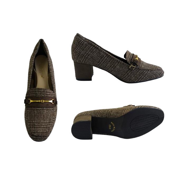 Saltare サルターレ 2way スクエアトゥ チャンキーヒール 7704 ビットローファー レディース フォーマル パンプス 合成皮革 : シューズショップ冨士屋 - 通販 ...