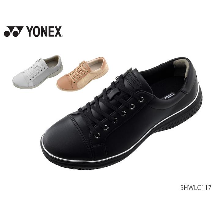 YONEX（ヨネックス） パワークッション LC117 軽量 レディース ウォーキング シューズ 3.5E サイドファスナー SHWLC117 ...