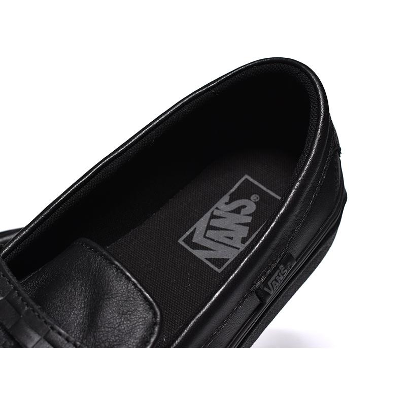 VANS Check Tassel Style 53 BLACK バンズ チェック タッセル スタイル スニーカー ( 黒 ブラック タッセル ...