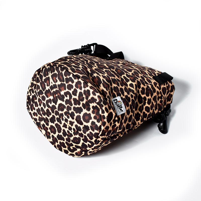 Drifter DRAWSTRING POUCH "LEOPARD" ドリフター ドローストリング ポーチ ショルダーバッグ ( 豹柄 レオパード 鞄 BAG バッグ ナイロン ...