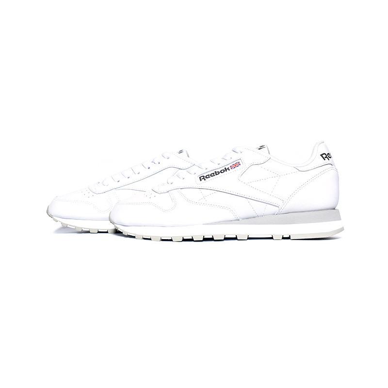 Reebok REEBOK CLASSIC LEATHER ”WHITE GRAY” リーボック クラシックレザー スニーカー ( 白 ...