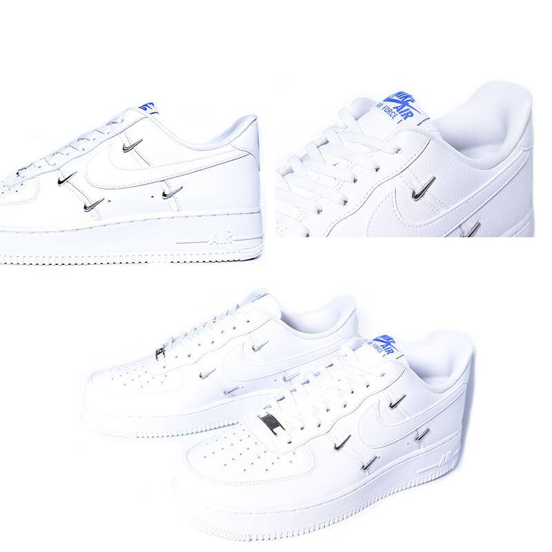NIKE WMNS AIR FORCE 1 '07 LX “MINI CHROME SWOOSHES” WHITE ナイキ ウィメンズ エア ...
