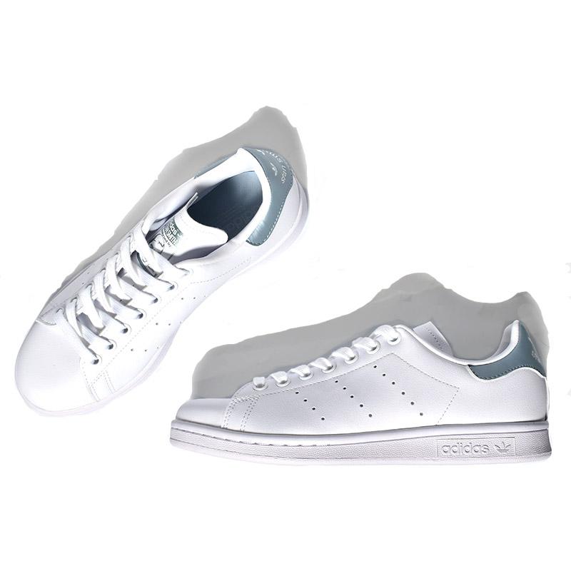 adidas Originals STAN SMITH W "WHITE/MAGIC GREY" アディダス スタンスミス スニーカー ( 白 ...