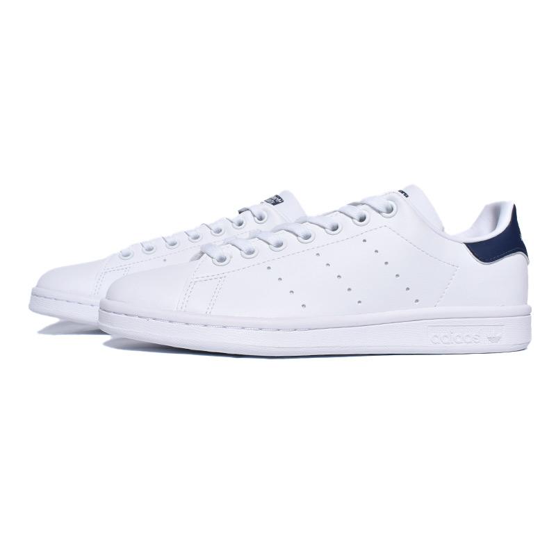 adidas STAN SMITH J "WHITE NAVY" アディダス スタンスミス スニーカー ( 白 ホワイト 紺 ネイビー ...