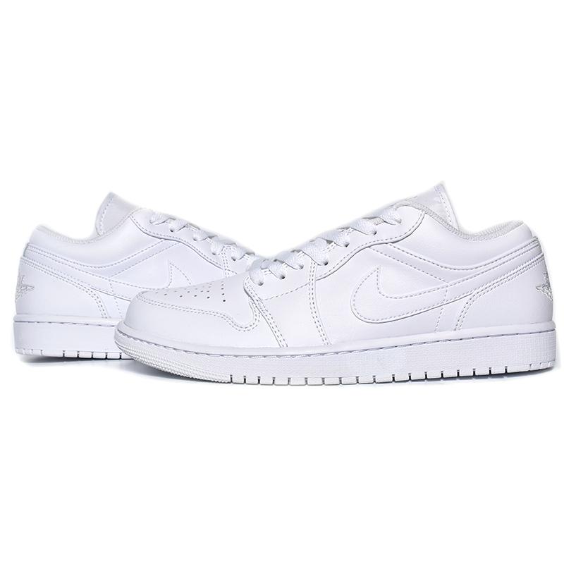 NIKE AIR JORDAN 1 LOW "Triple White" ナイキン ジョーダン ロー スニーカー ( 白 ホワイト トリプル ...