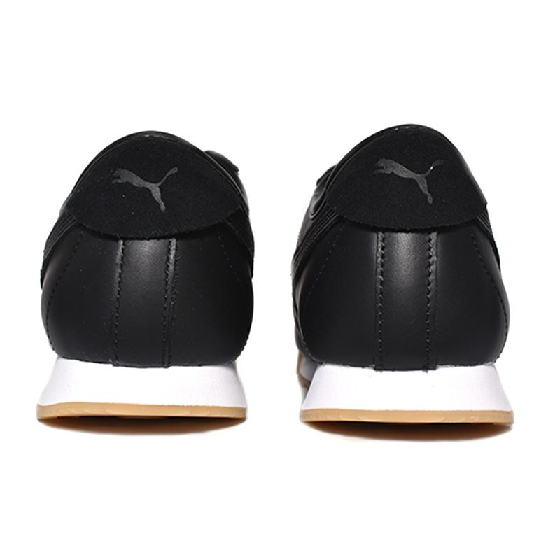 PUMA ROMA LEATHER "BLACK GUM" プーマ ローマ レザー 68 スニーカー ( 黒 ブラック ガムソール メンズ ...