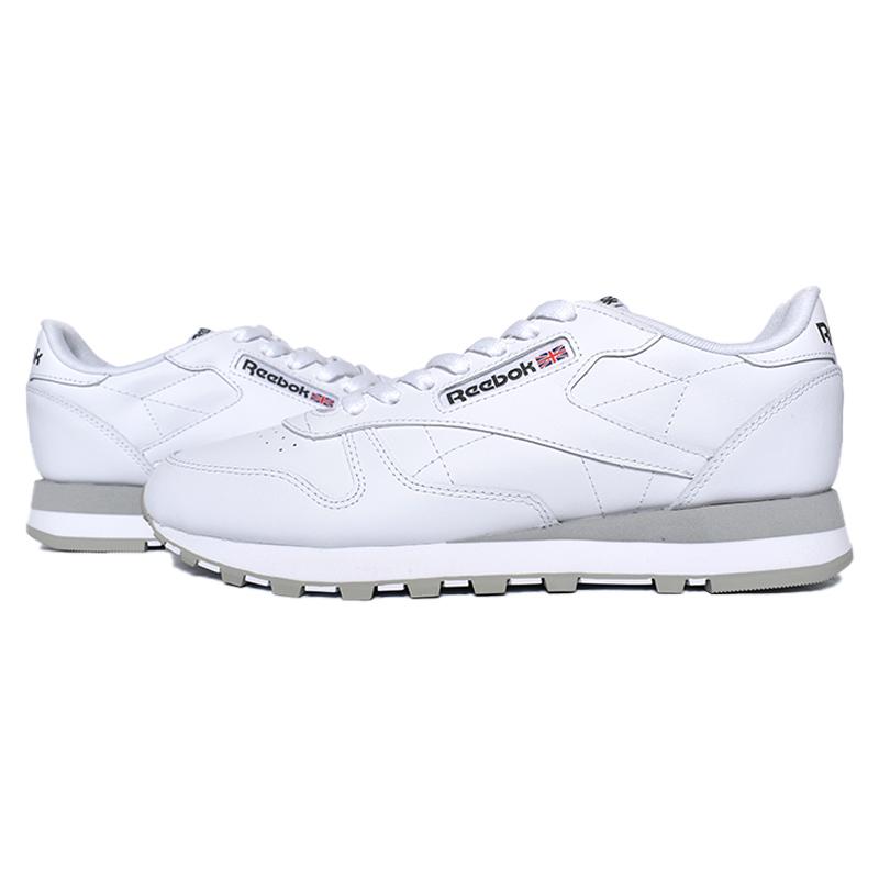 Reebok REEBOK CLASSIC LEATHER ”WHITE GRAY” リーボック クラシック レザー スニーカー ( 白 ...