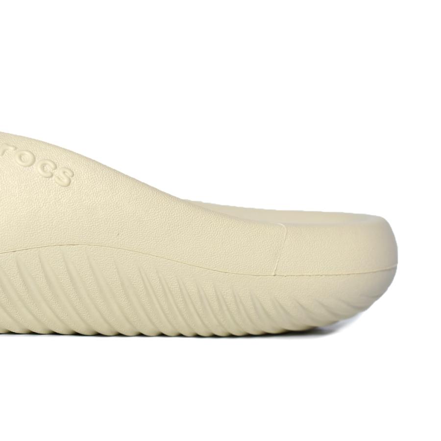 crocs MELLOW RECOVERY FLIP "BONE" クロックス メロウ フリップ ( 白 ホワイト ベージュ サンダル ...