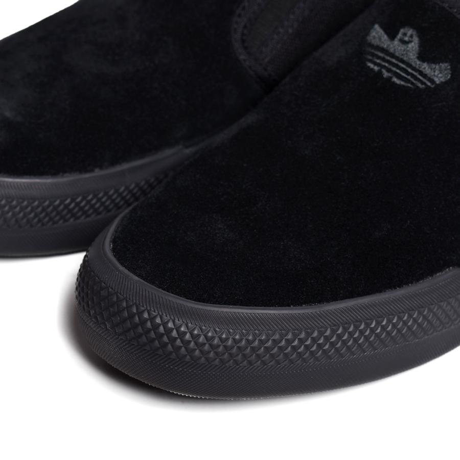 海外限定 adidas SB SHMOOFOIL SLIP "BLACK" アディダス シュムーフォイル スリッポン スニーカー ( 日本未 ...