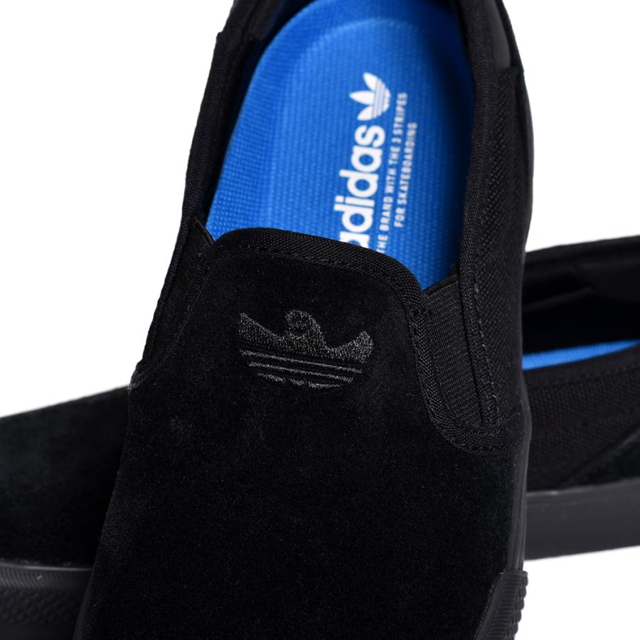 海外限定 adidas SB SHMOOFOIL SLIP "BLACK" アディダス シュムーフォイル スリッポン スニーカー ( 日本未 ...