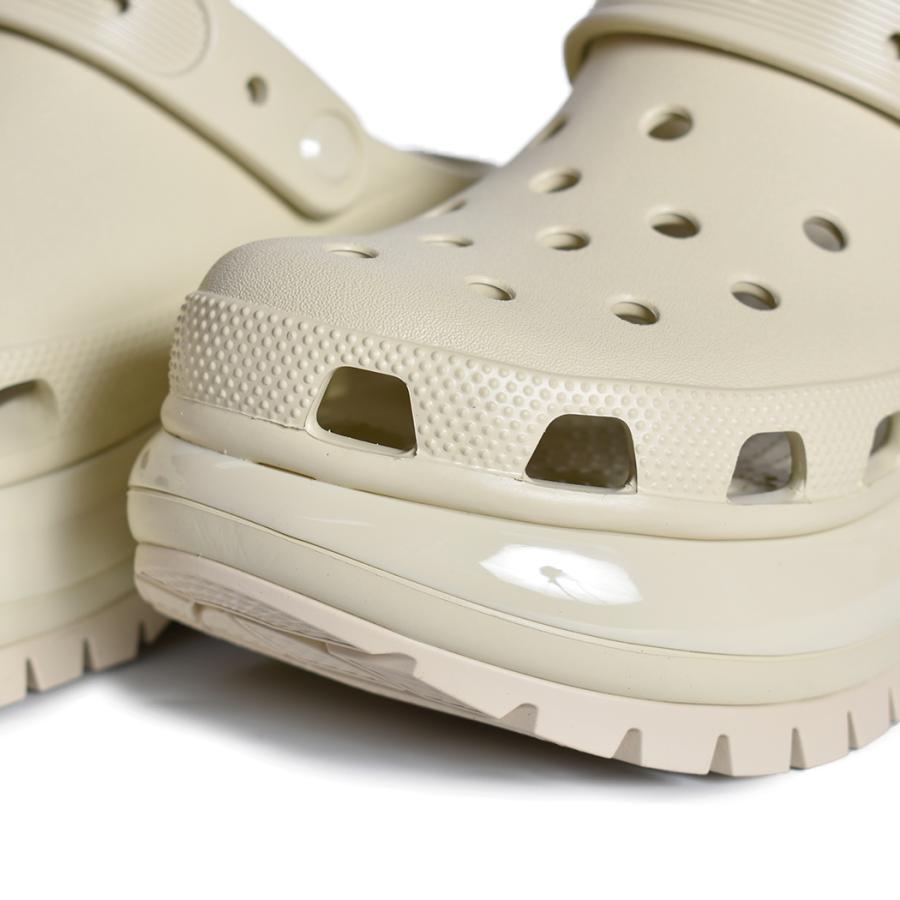 crocs CLASSIC MEGA CRUSH CLOG BONE クロックス クラシック メガ クラッシュ クロッグ サンダル スライド ...
