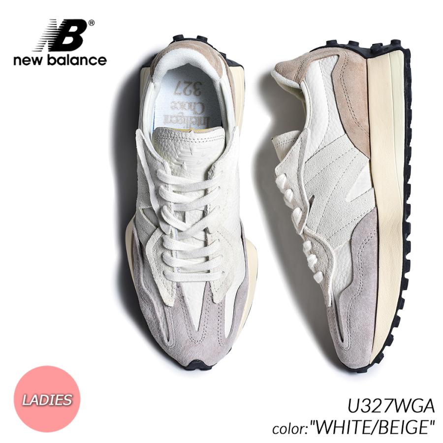 New Balance NEW BALANCE U327WGA "WHITE/BEIGE" ニューバランス スニーカー ( グレー 灰色 白 ...