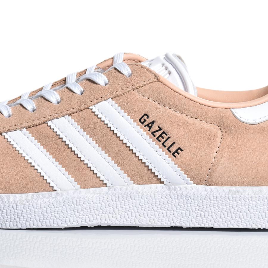 adidas GAZELLE W "HALO BLUSH" アディダス ウィメンズ ガゼル スニーカー ( ガッツレー ピンク PINK 白 ...