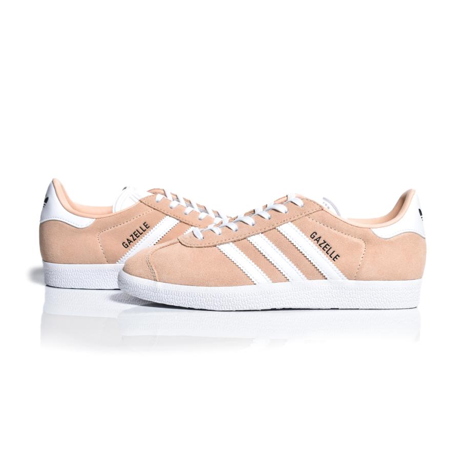 adidas GAZELLE W "HALO BLUSH" アディダス ウィメンズ ガゼル スニーカー ( ガッツレー ピンク PINK 白 ...